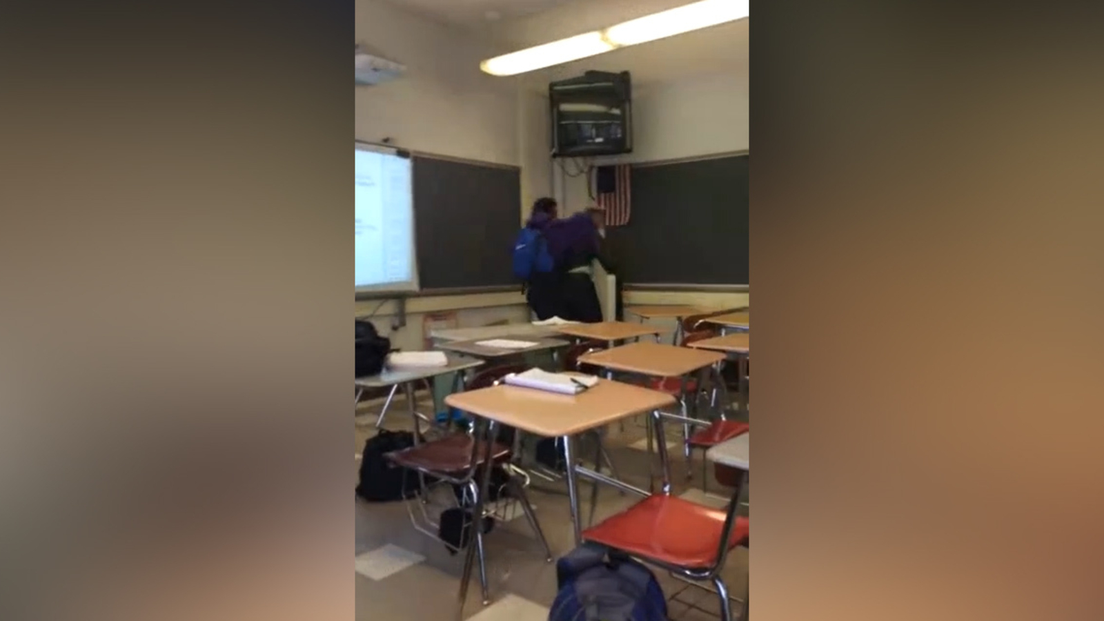 Schüler Verprügelt Seinen Lehrer