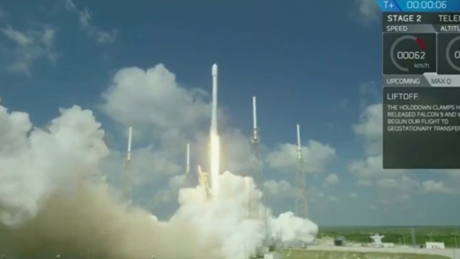 Geglückter Raketenstart für SpaceX - oe24.at
