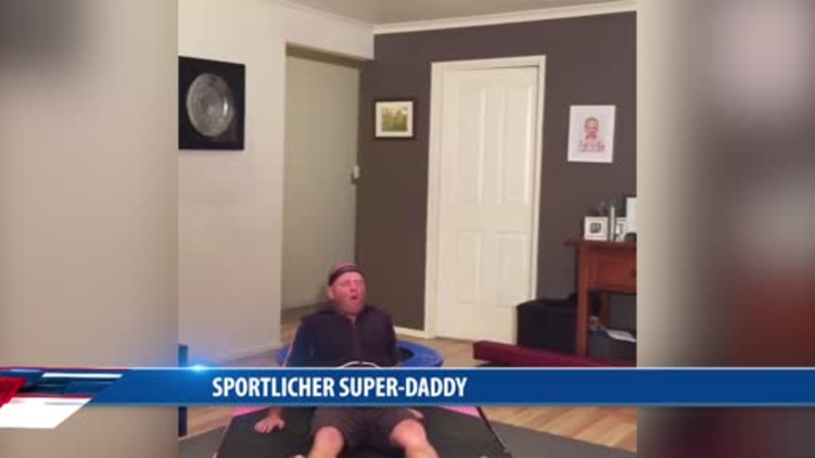 Super-Daddy turnt Tochter alles nach