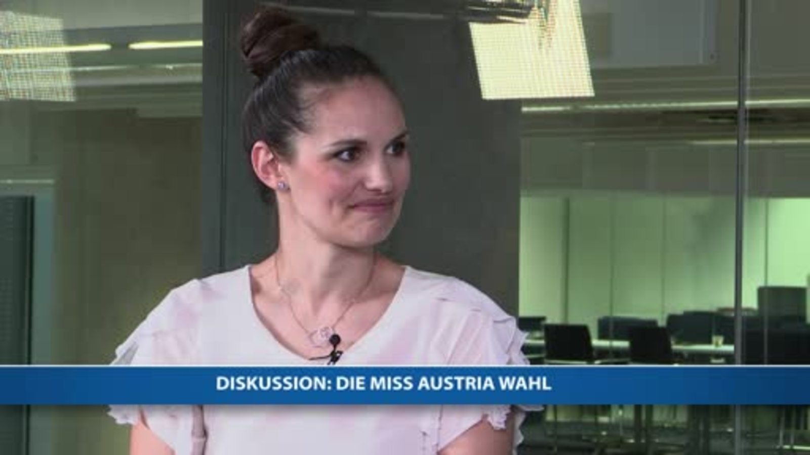 Ex-Miss Austria Duhovich im Oe24.TV-Talk