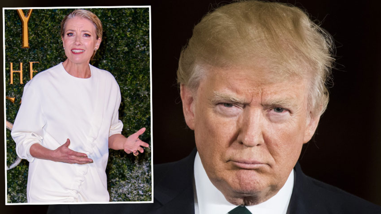 Donald Trump bat Emma Thompson um ein Date