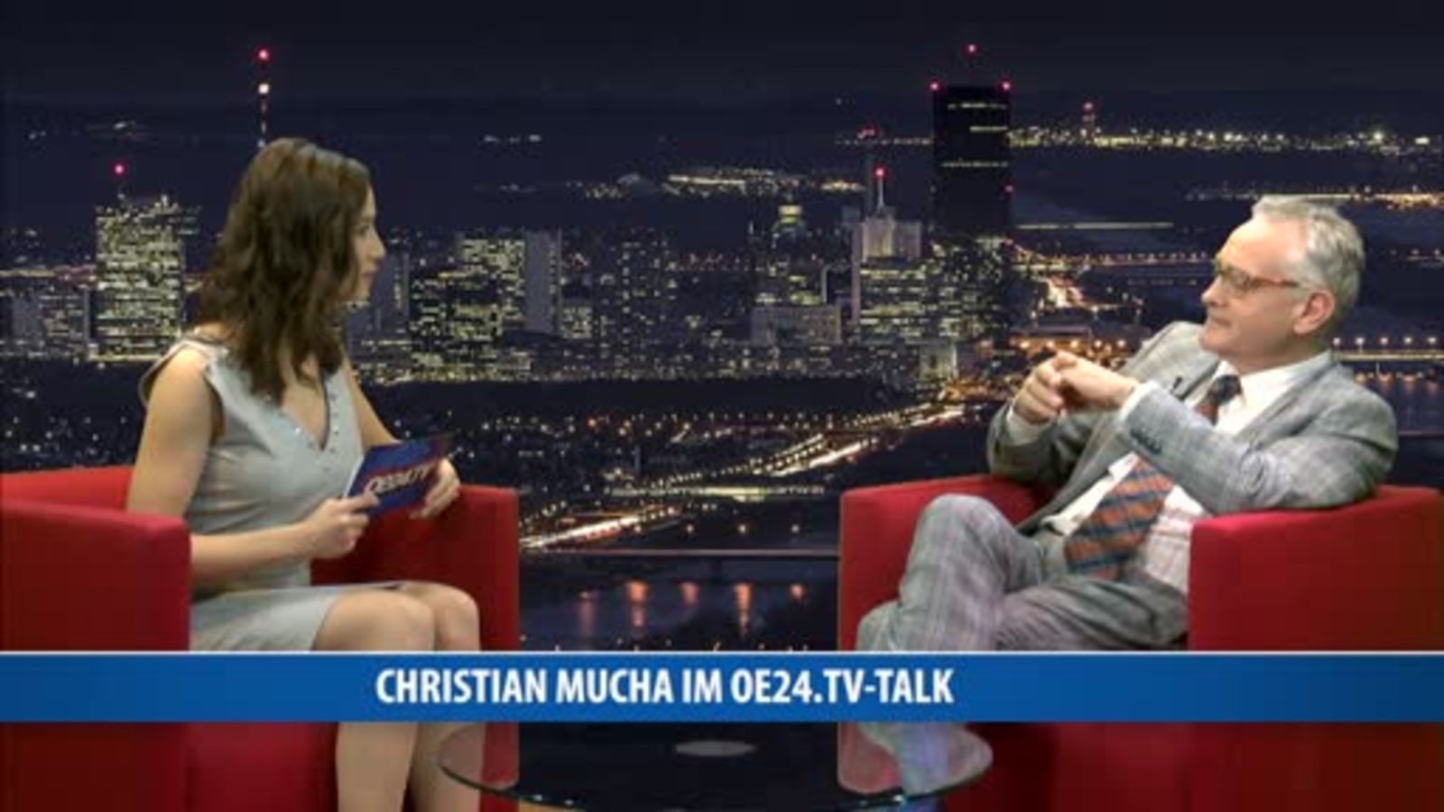 Christian Mucha im oe24.TV-Talk