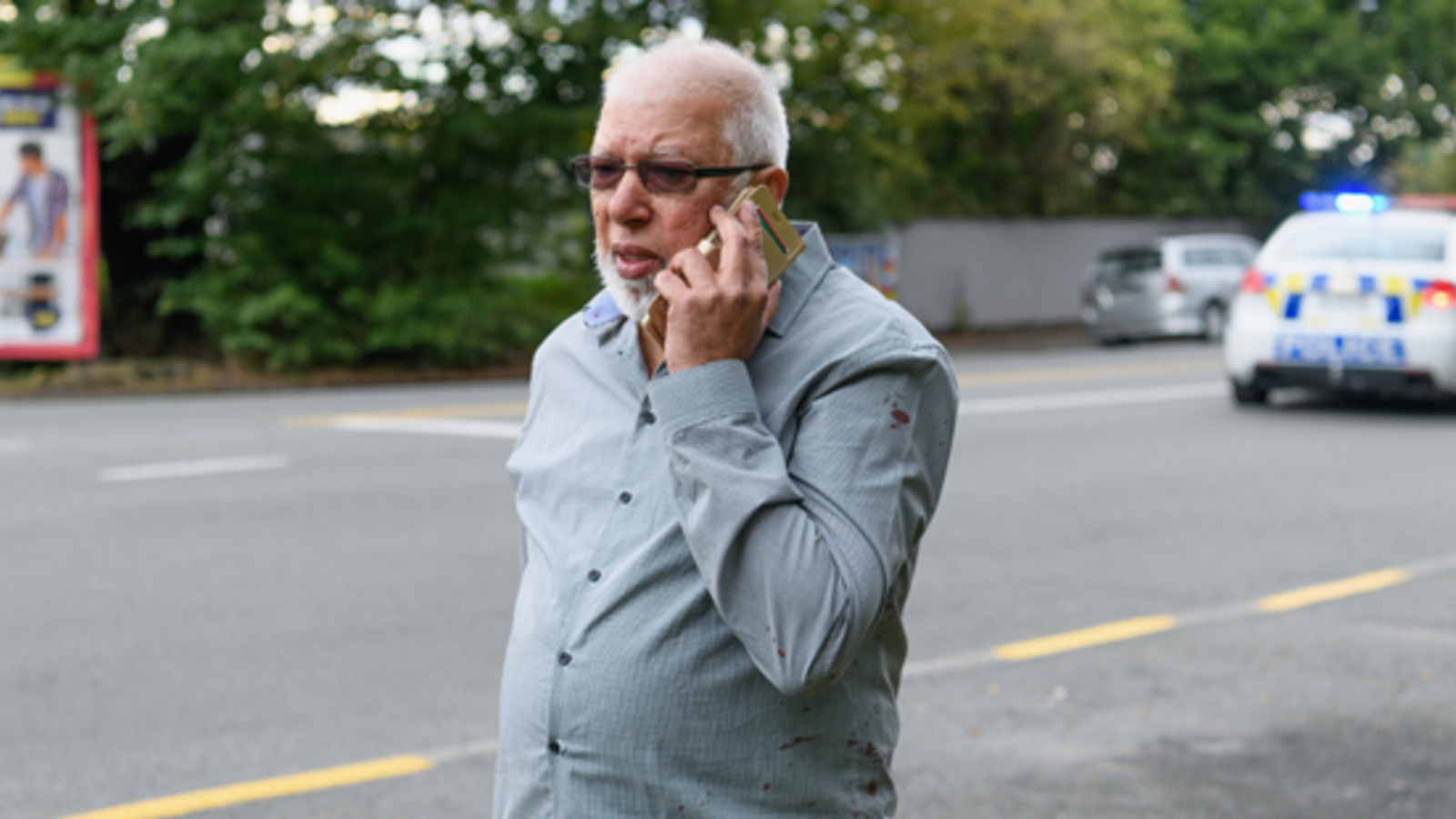 Augenzeuge des Moscheen-Anschlags: 'Ich sah Menschen tot umfallen ...