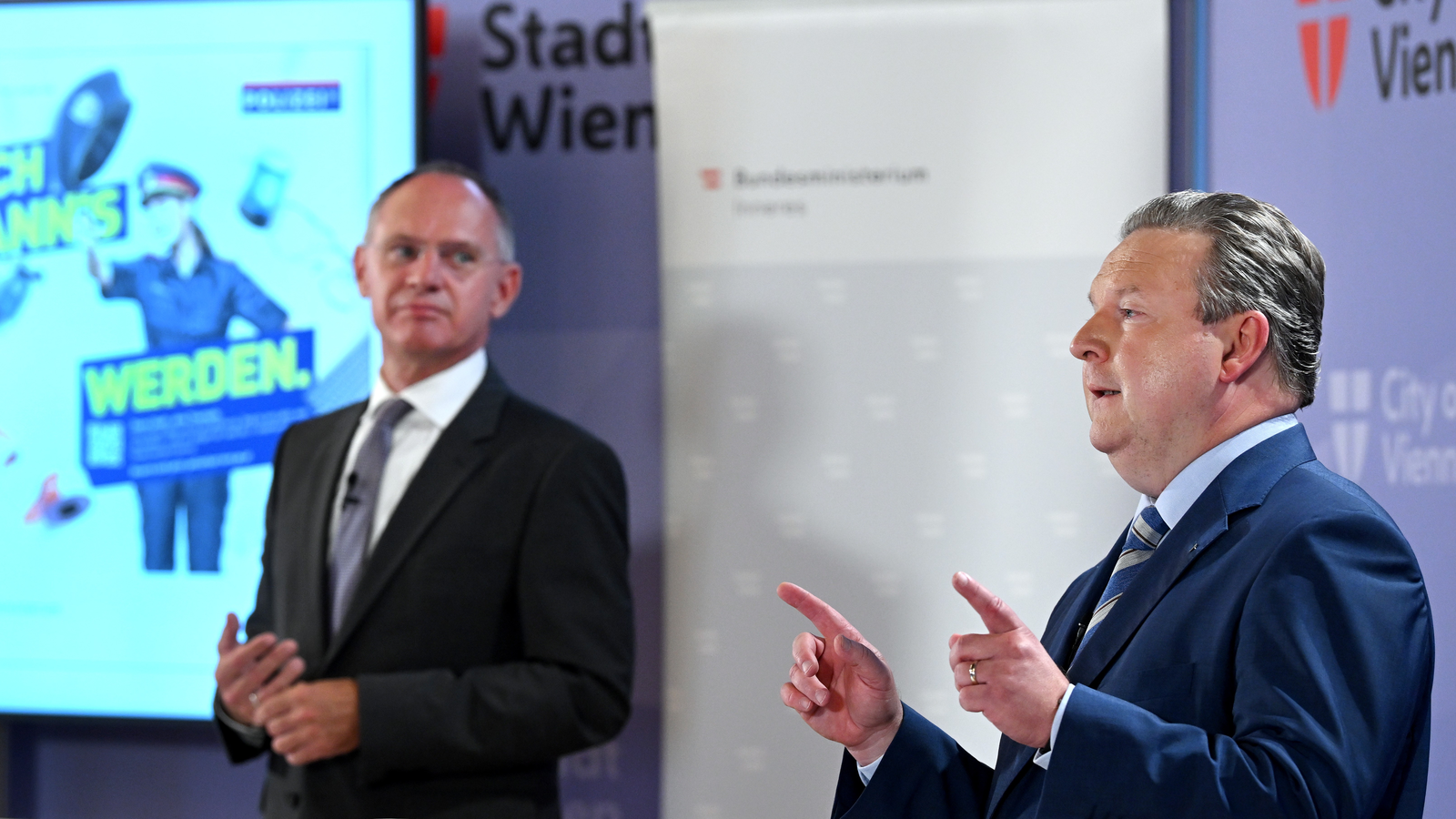 Karner und Ludwig liefern sich Schlagabtausch um Wien Energie