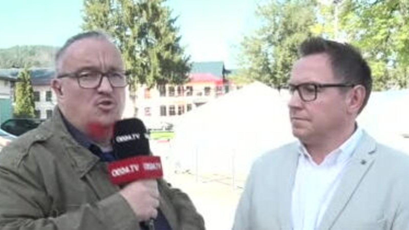 Franz Patrick Baumann zu Zeltaufbau in vier Bundesländern