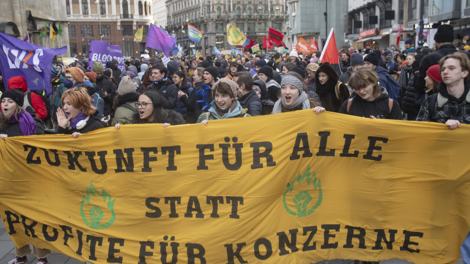 Nach Gas-Konferenz-Demo: Aktivisten kritisieren Polizeieinsatz - oe24.at Nach Gas-Konferenz-Demo: Aktivisten kritisieren Polizeieinsatz - oe24.at