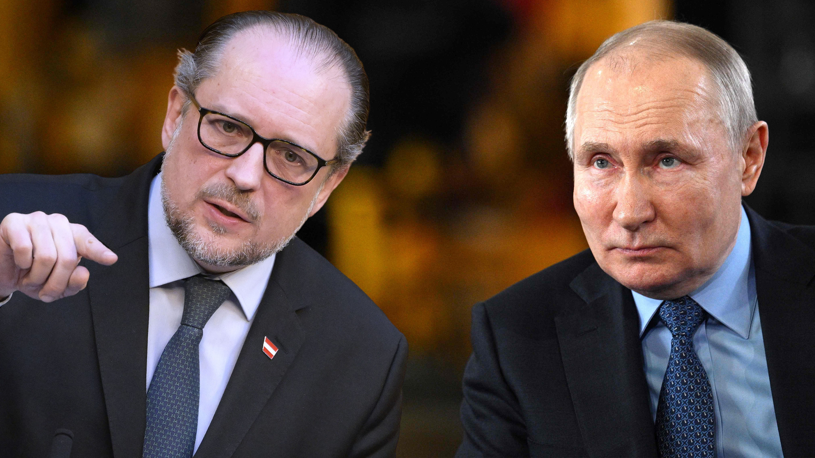 Schallenberg: Selbstverständlich würde Putin bei Österreich-Einreise ...