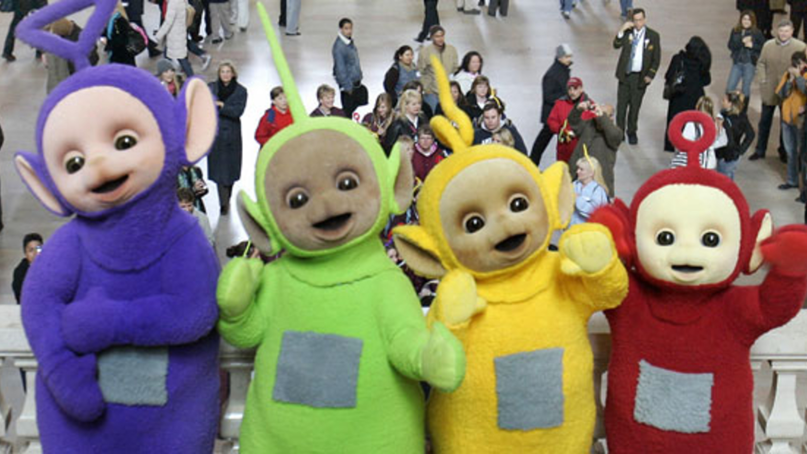 Die Teletubbies sind geimpft