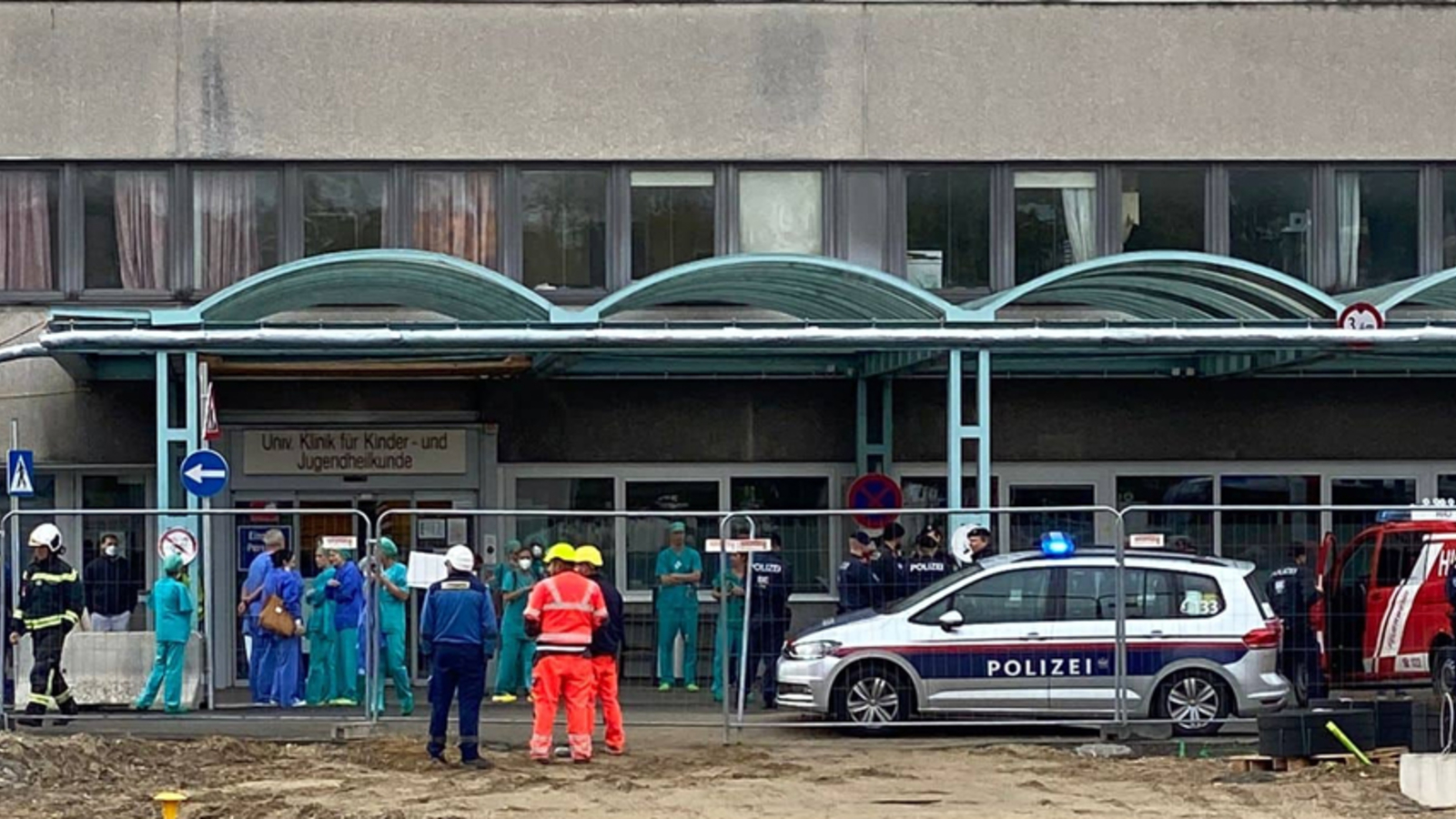 Großeinsatz beim AKH: Kinderklinik teilweise evakuiert