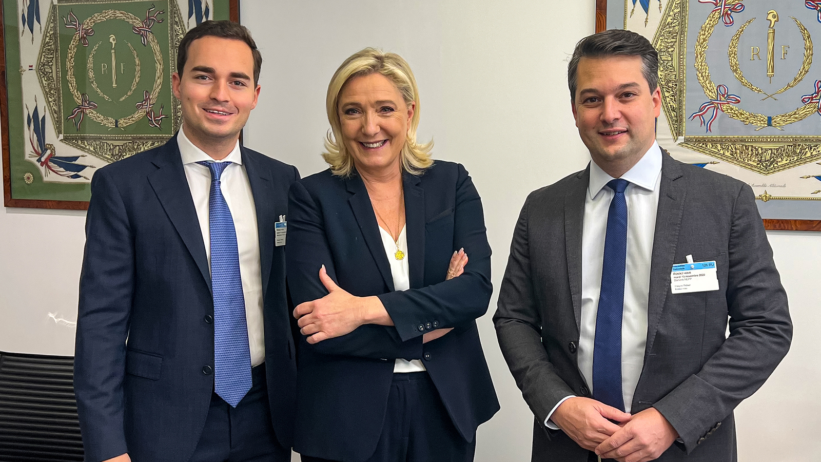 FPÖ-Politiker Nepp und Krauss trafen Le Pen - oe24.at