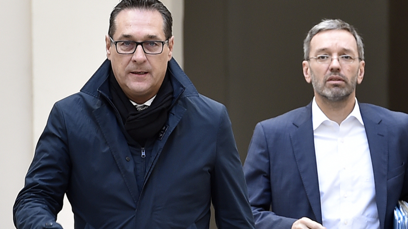 Strache rechnet in Buch mit Kickl ab