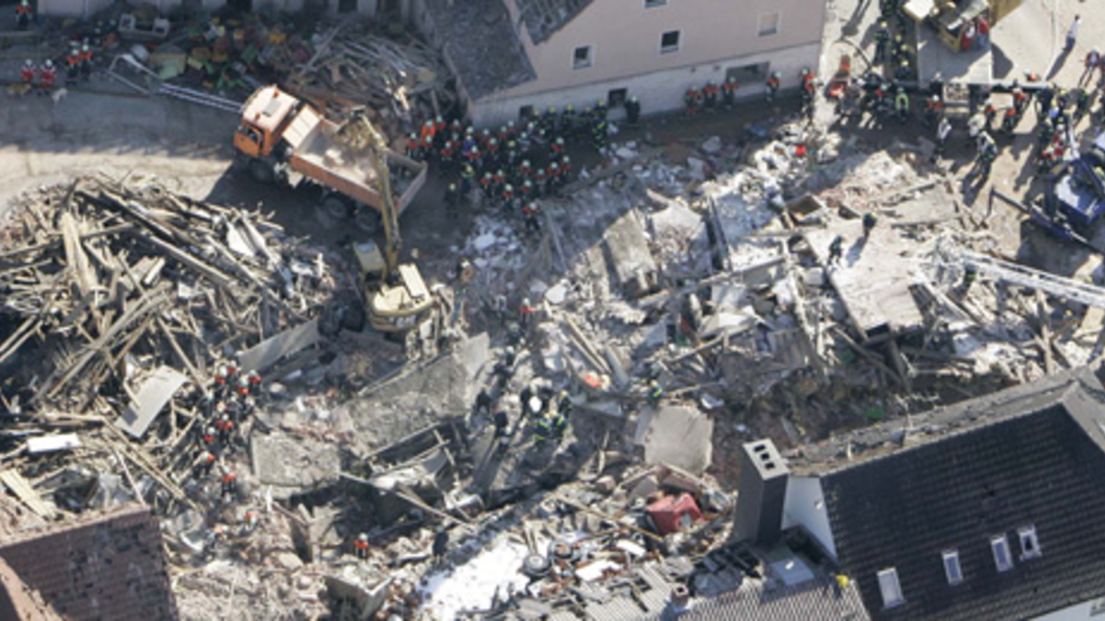 Monteur verursachte Gasexplosion