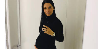 Anna Veith zeigt ihren Baby-Bauch