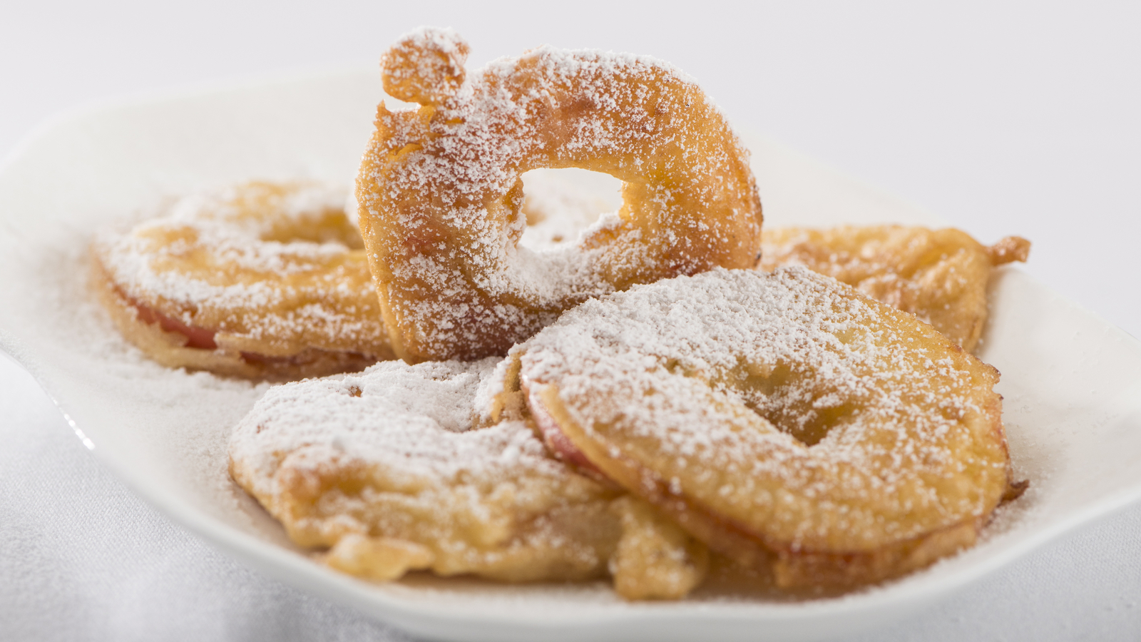 Gezuckerte Apfelradln