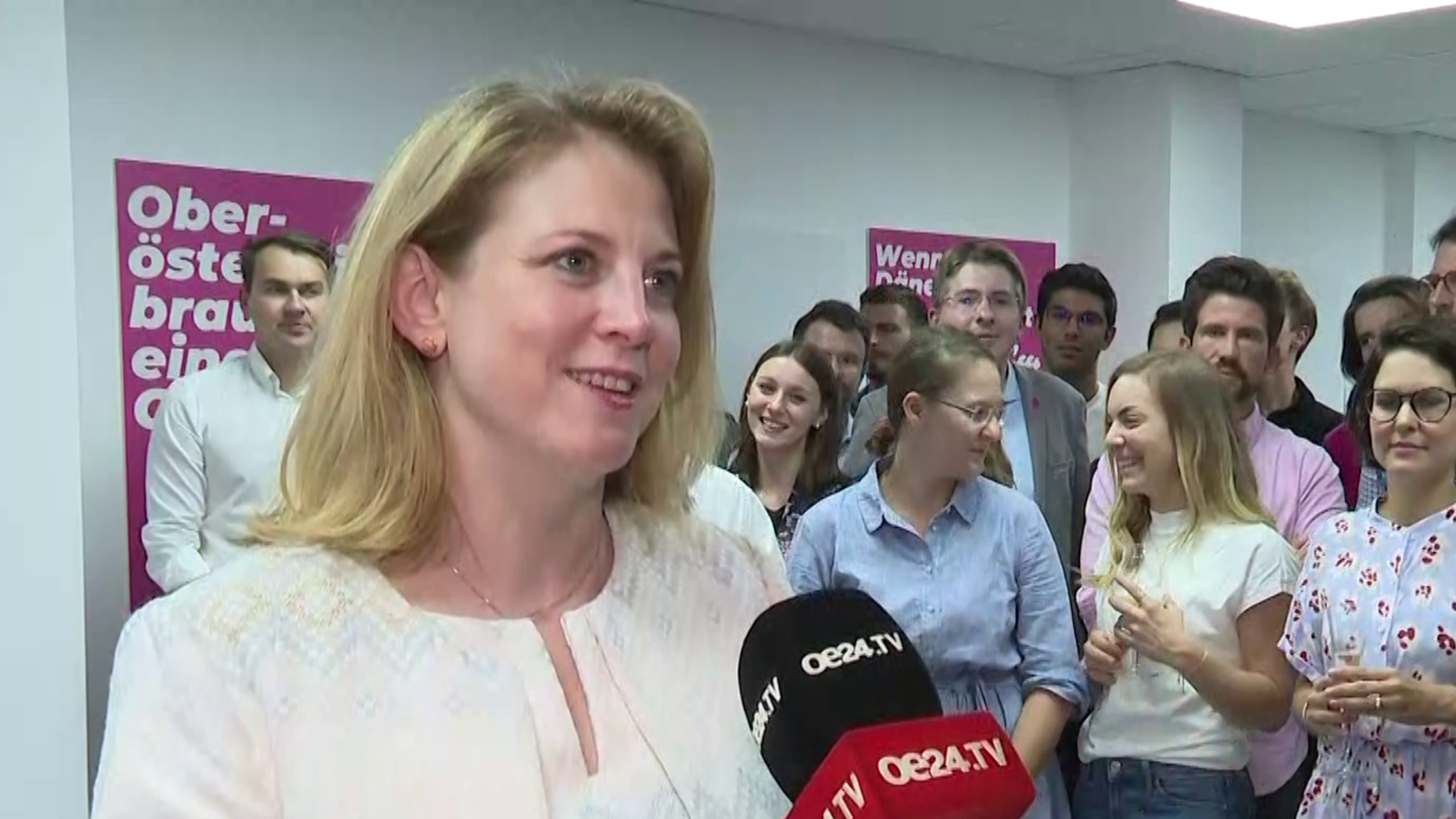 Beate Meinl-Reisinger über die OÖ-Wahl - oe24.at