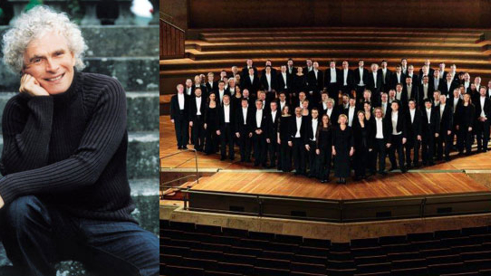 Simon Rattle dirigiert Berliner "Philis"