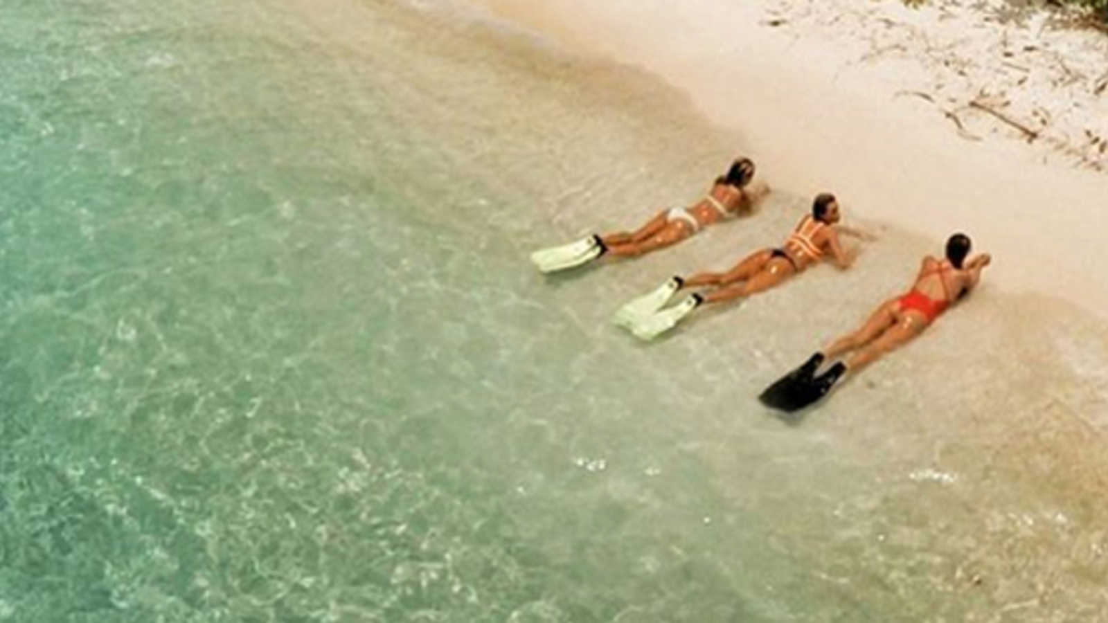 Erkennen Sie diese heiße Bade-Nixe?