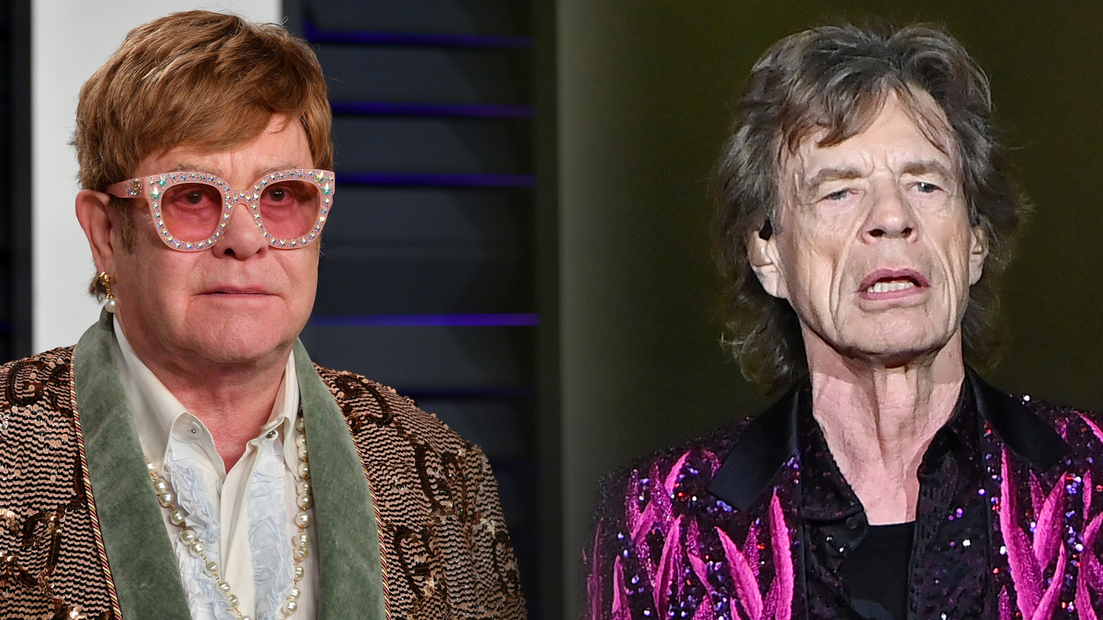 Elton John und Mick Jagger gedenken der Queen