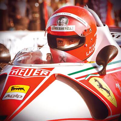 Lauda-Film "Rush": Fotos vom Set