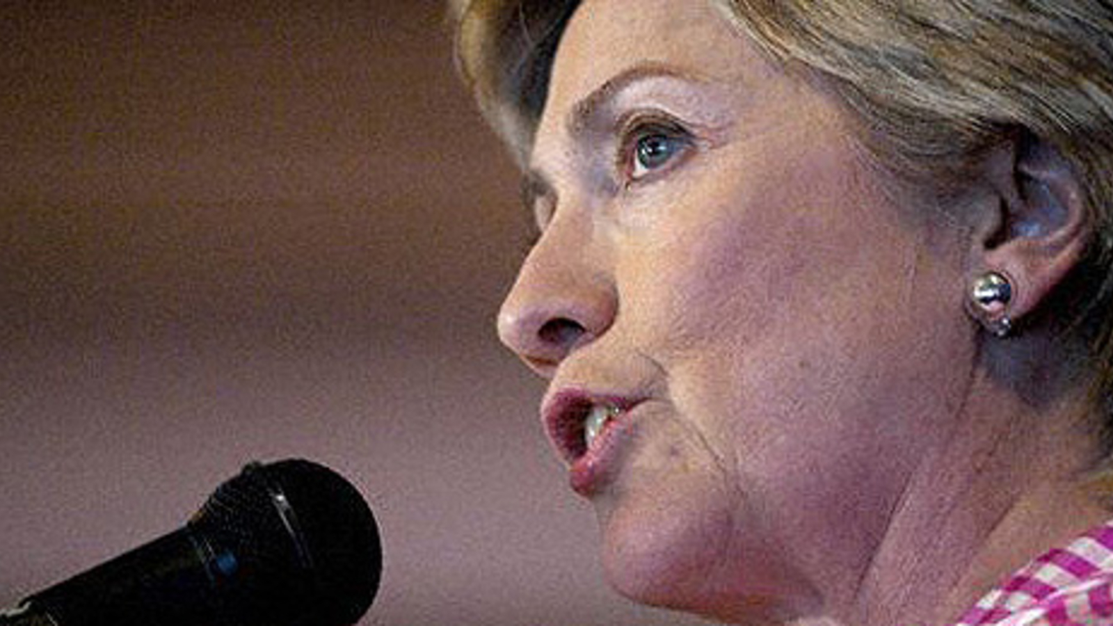 Hillary Clinton bald Mrs. President?