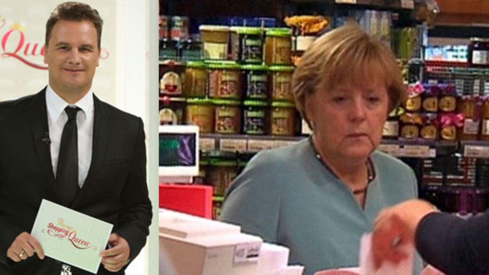 Angela Merkel crasht "Promi Shopping Queen"