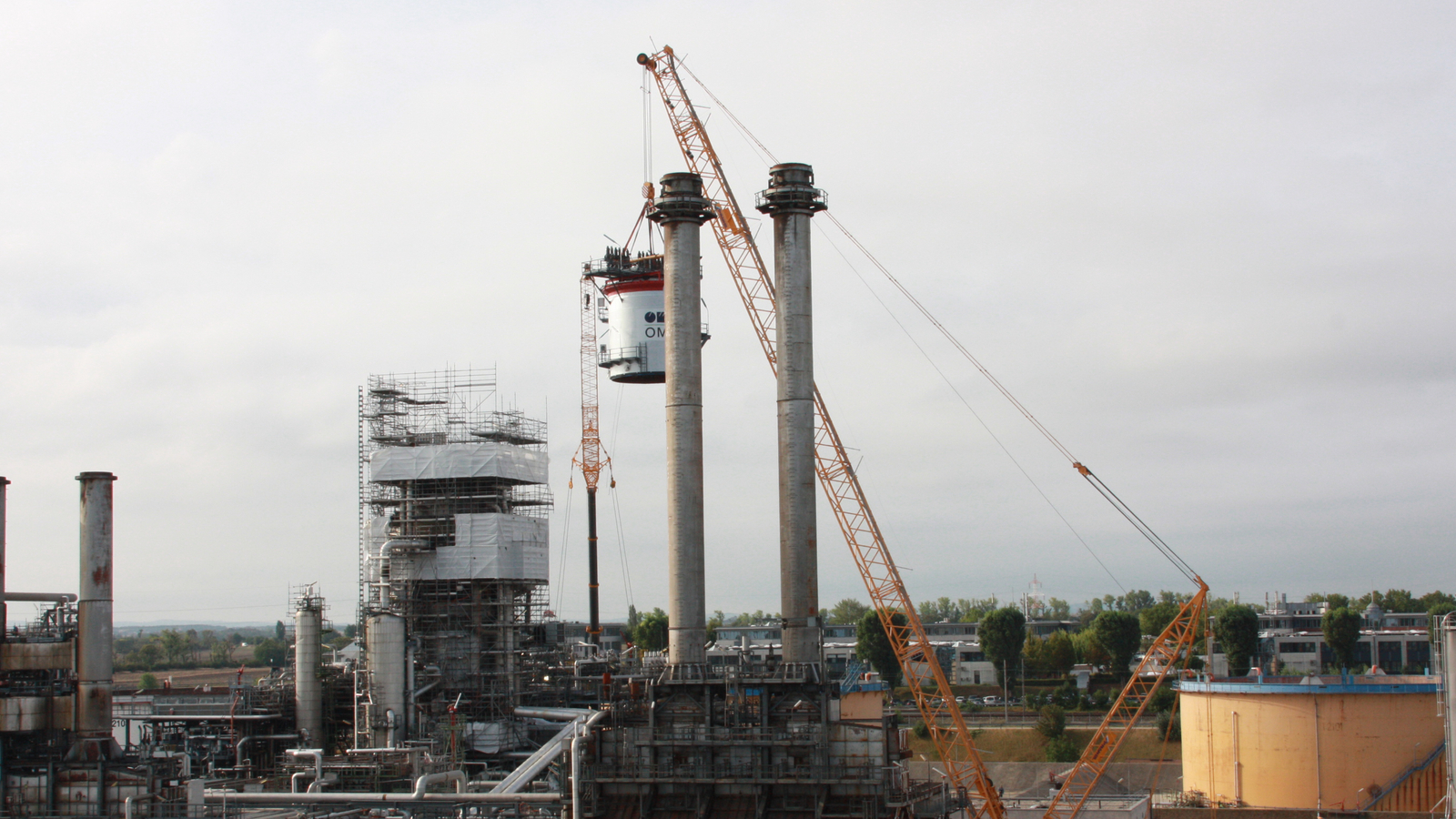 OMV-Raffinerie Schwechat ist wieder im Vollbetrieb