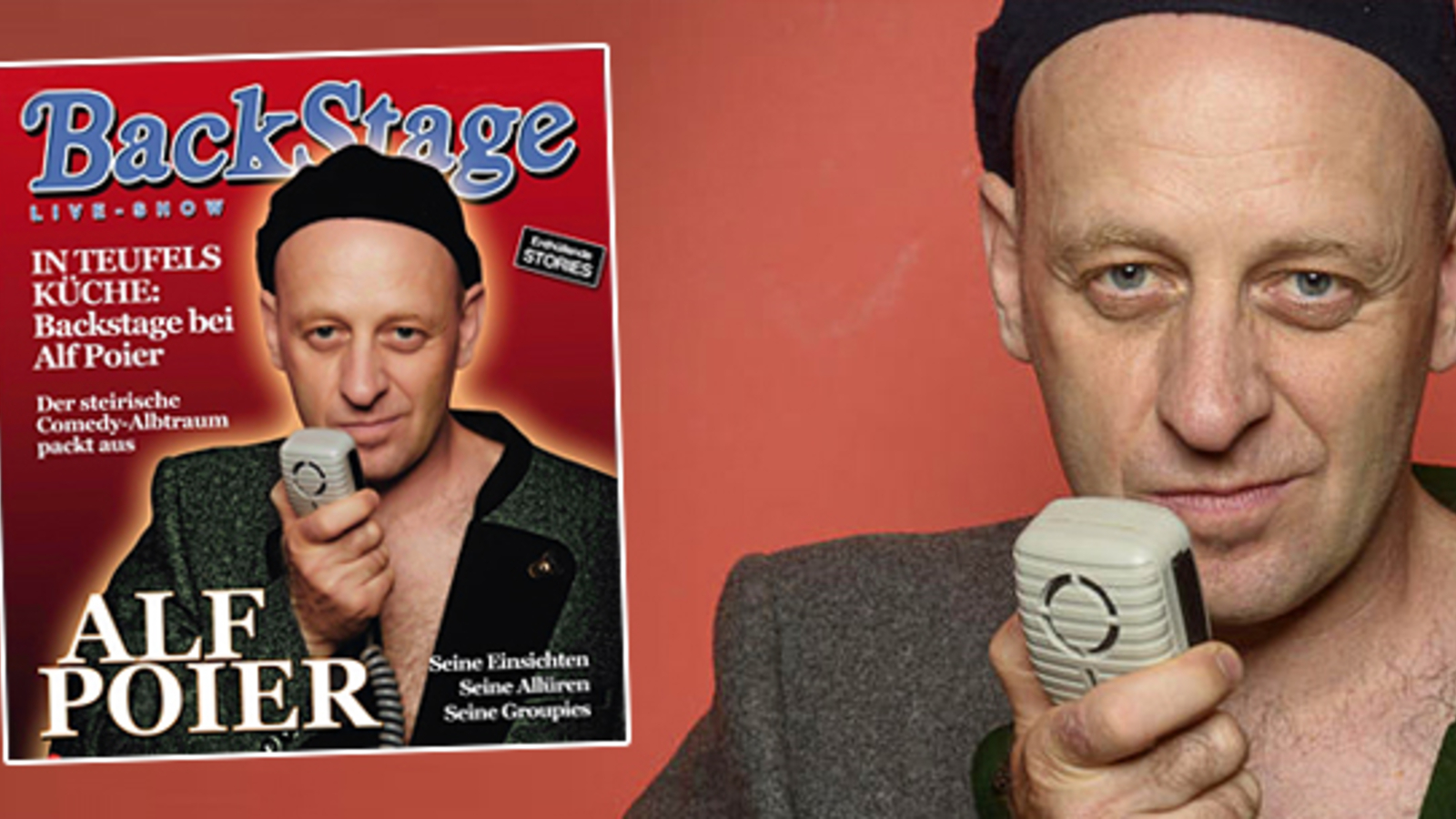 Alf Poier: Premiere im Orpheum
