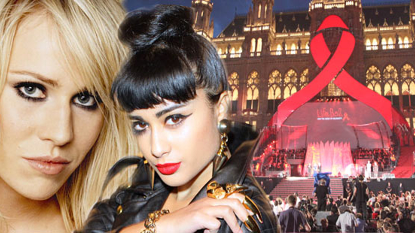 Natasha Bedingfield, Natalia Kills, Life-Ball, Wiener Rathausplatz ...