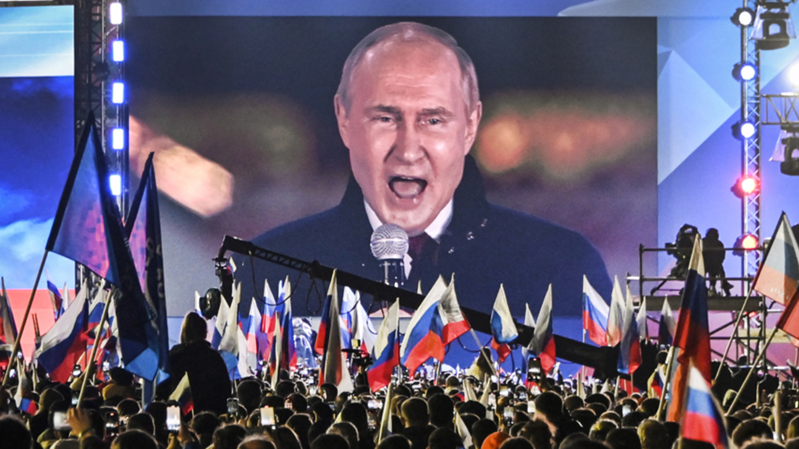 Putin feiert auf Rotem Platz: Der Sieg wird unser sein