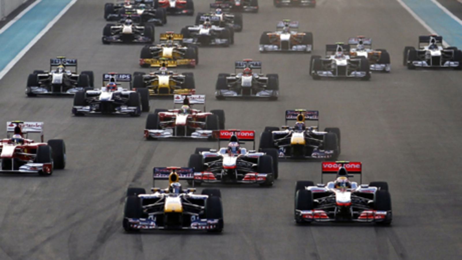 Die Bilder vom F1 Finale