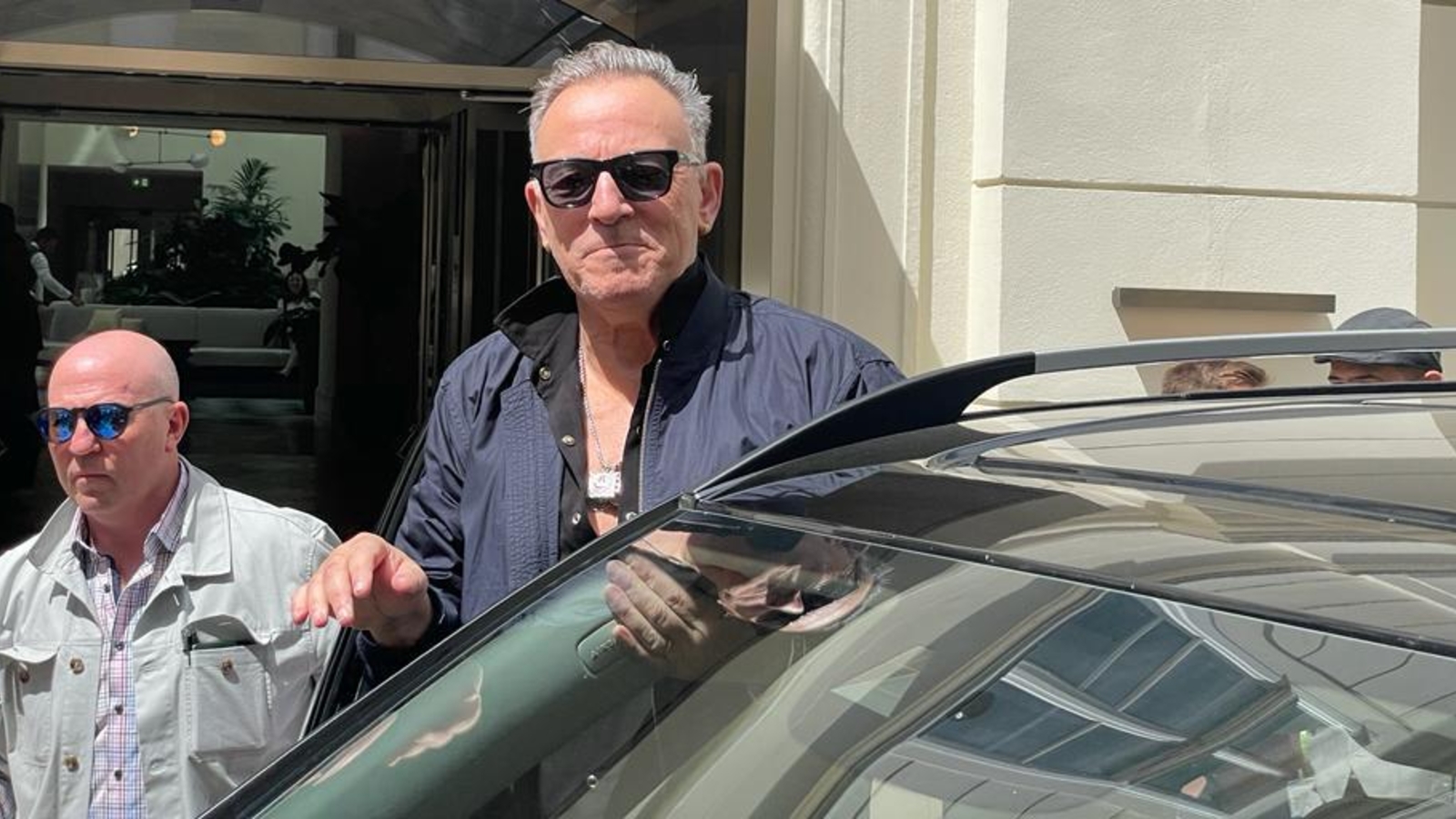 Hier verlässt ''Boss'' Bruce Springsteen Wien