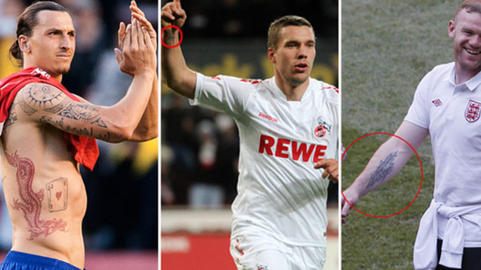 Fußball-EM: Die Tattoos der Star-Kicker