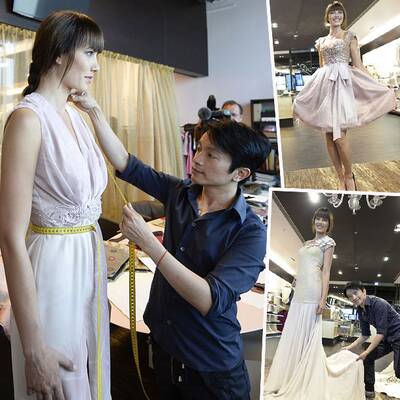 Miss Austria Ena Kadic: Anprobe bei La Hong