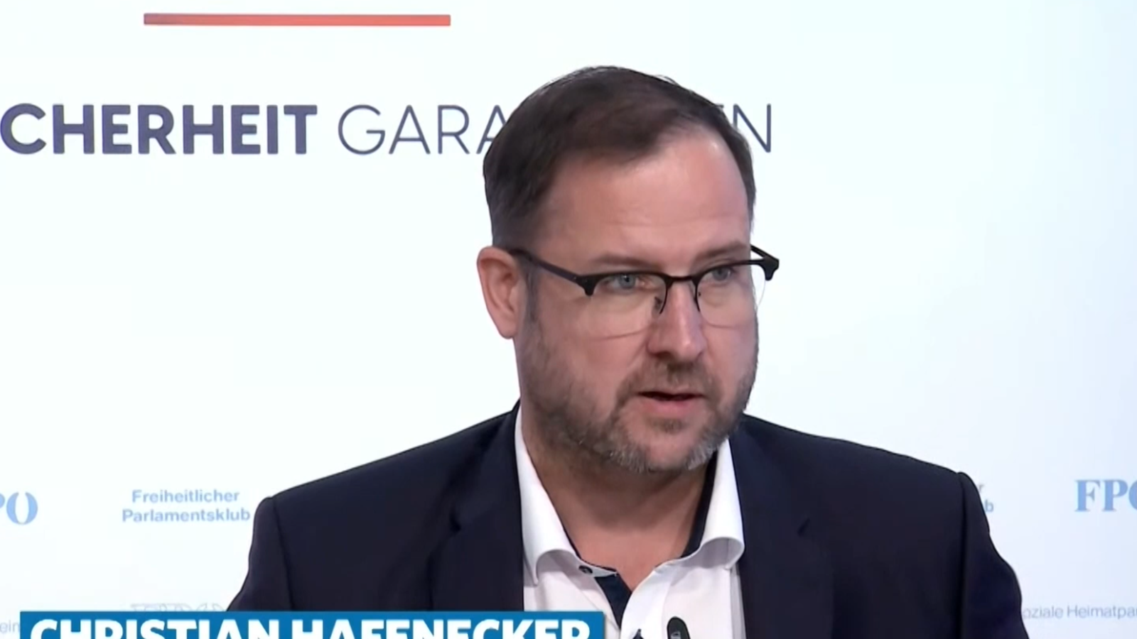 Hafenecker | FPÖ präsentiert Plenarvorschau - oe24.at