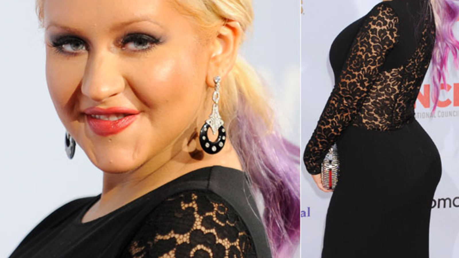 Christina Aguilera: Völlig aufgedunsen bei den ALMA-Awards FOTOS