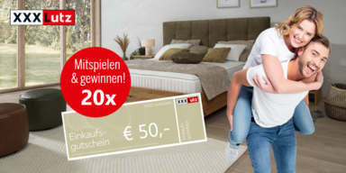 XXXLutz Gutschein gewinnen! - oe24.at
