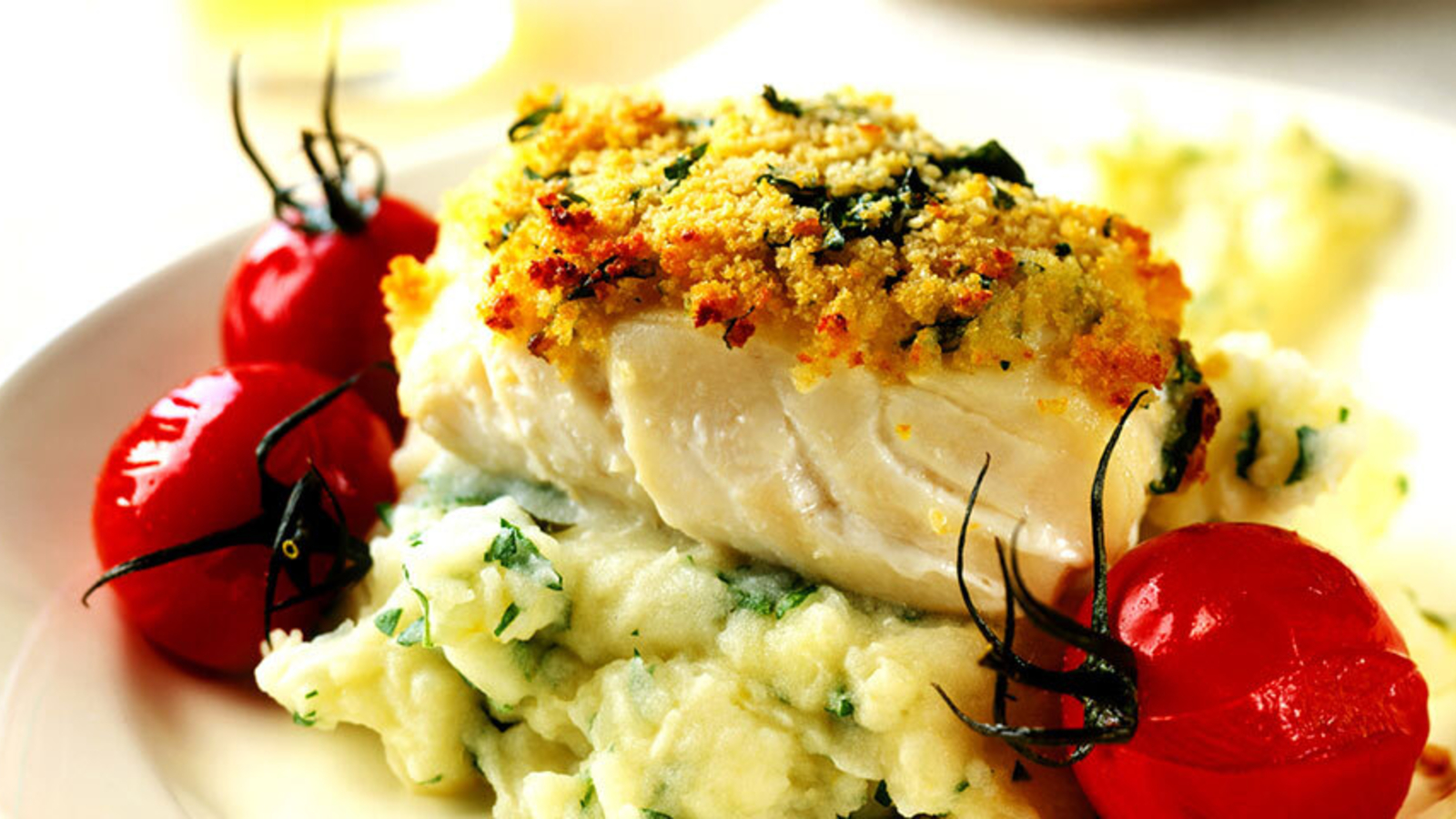 Zanderfilet in Kartoffelkruste