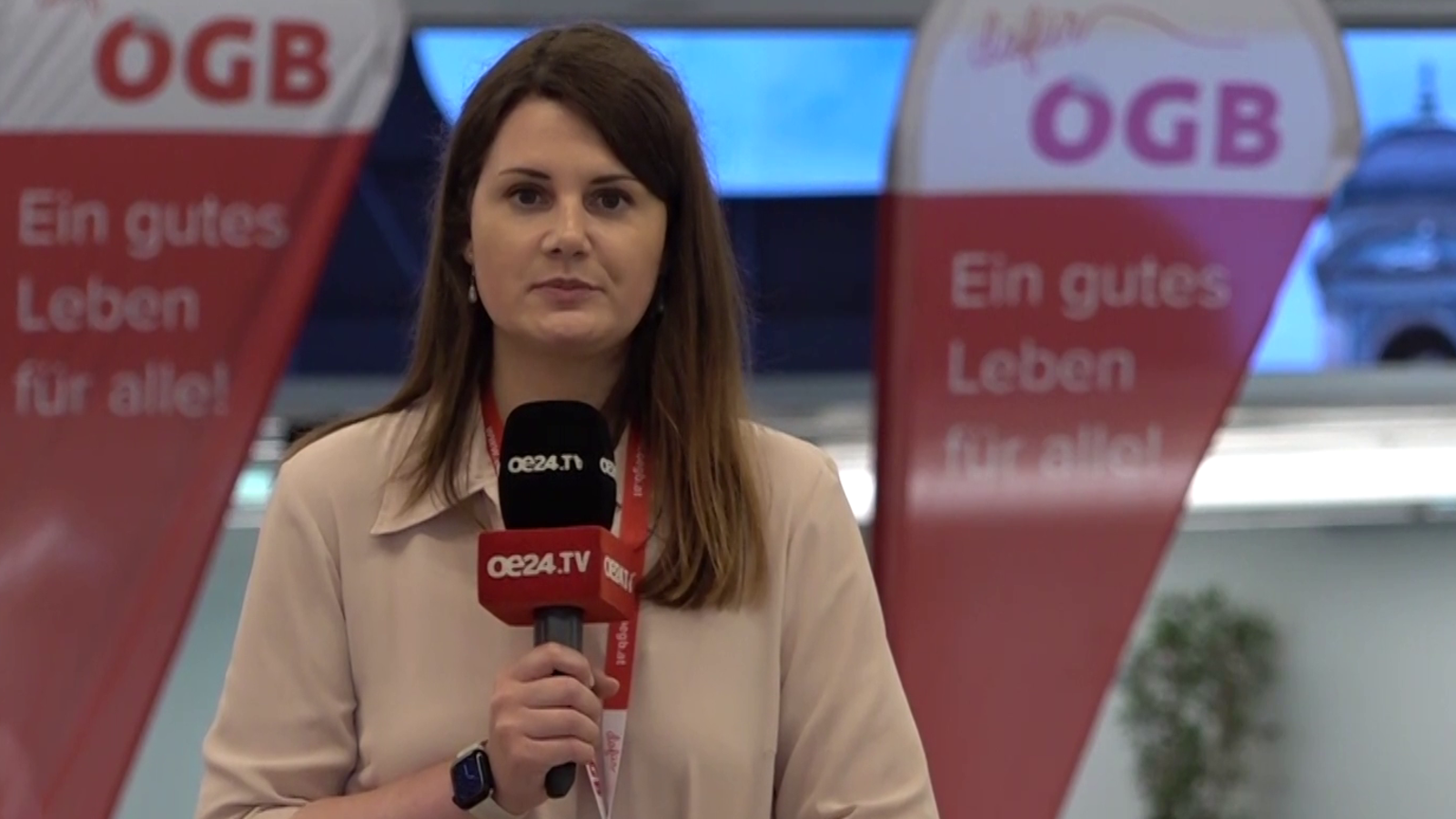 Abschluss des 20. ÖGB-Bundeskongress - oe24.at