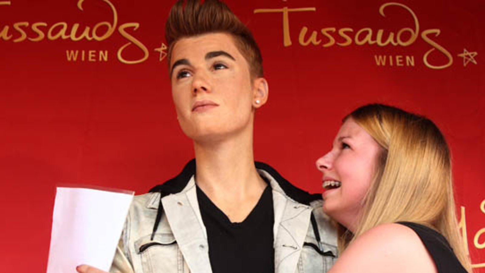 Justin Bieber in Wien - aber nur aus Wachs