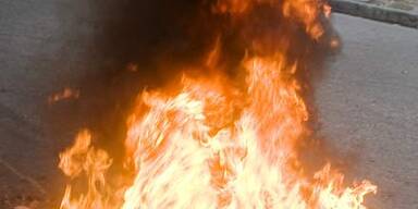 G-20: Frau wollte sich selbst verbrennen
