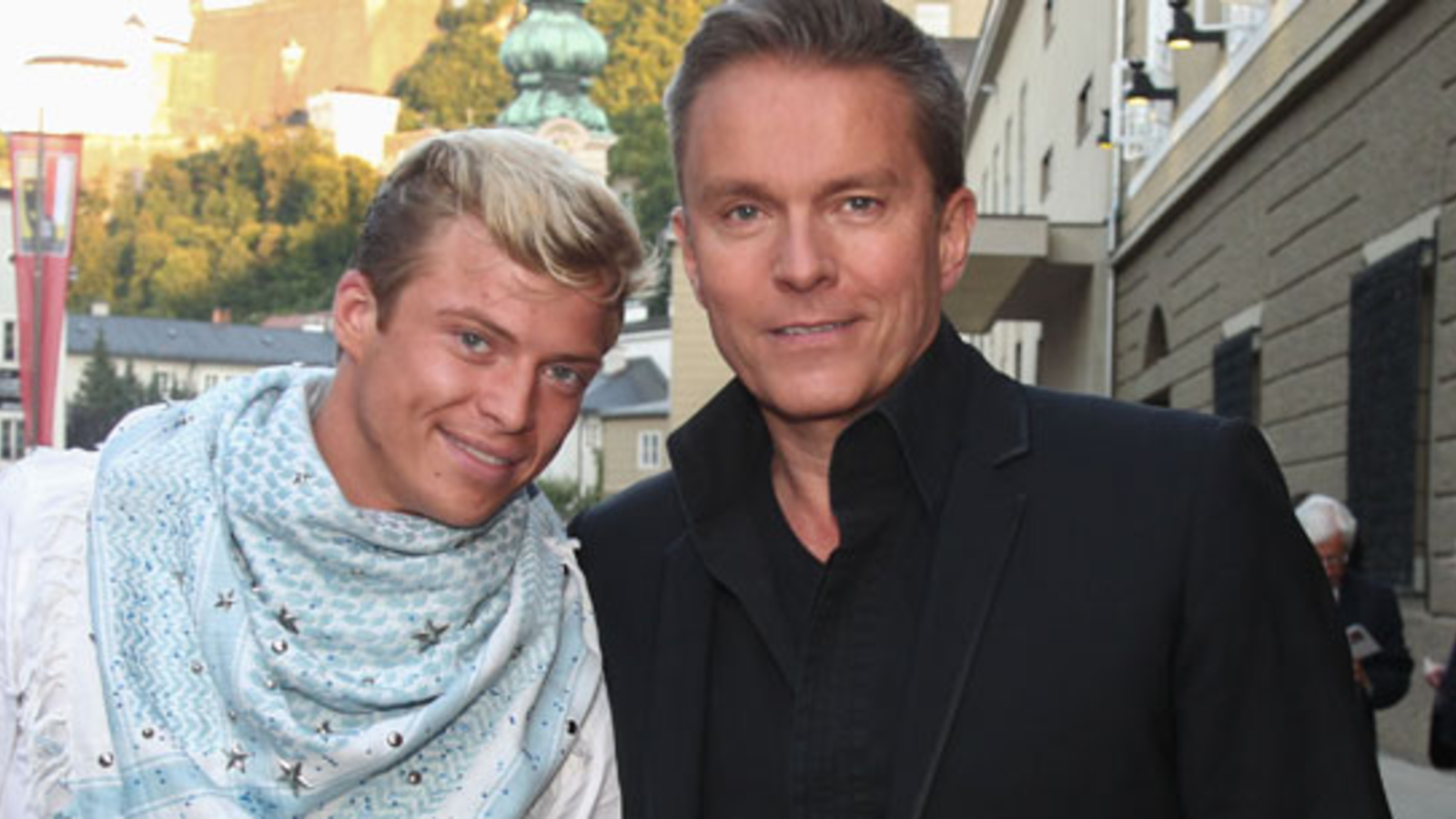 Alfons Haider zeigt neue Liebe Thomas Pollin