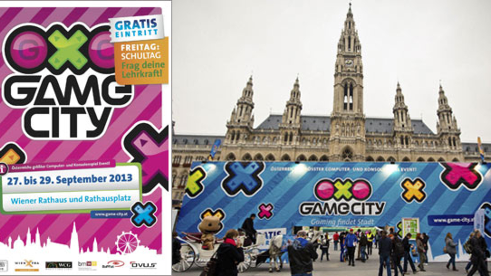 Game City 2013 in Wien mit PS4 und Xbox ONe