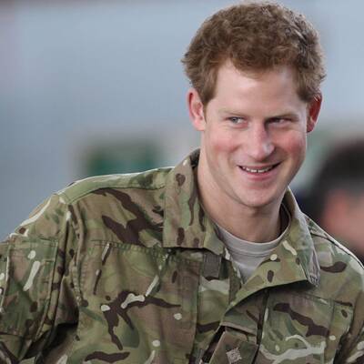 Prinz Harry als stattlicher Militär-Pilot