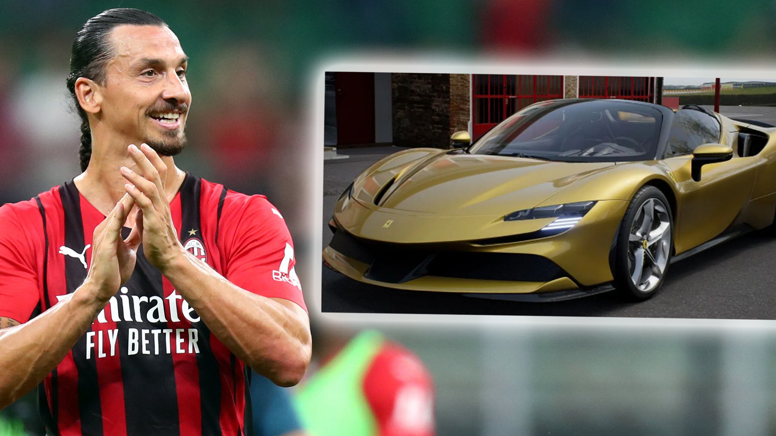 Ibrahimovic schenkt sich goldenen Ferrari