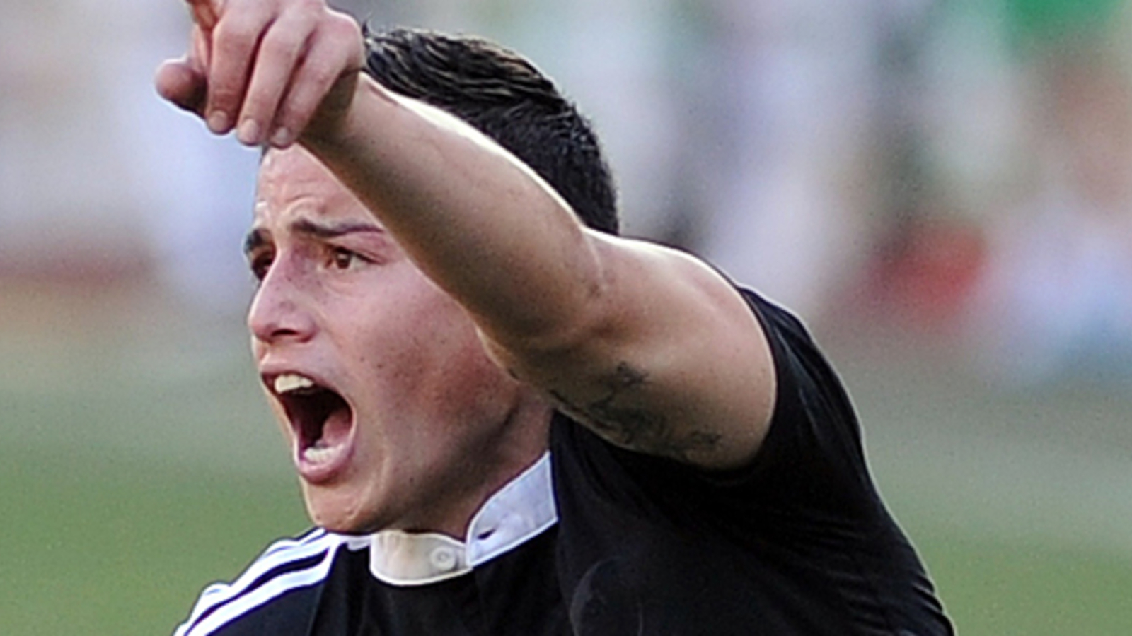 Real-Star James brach sich Fuß