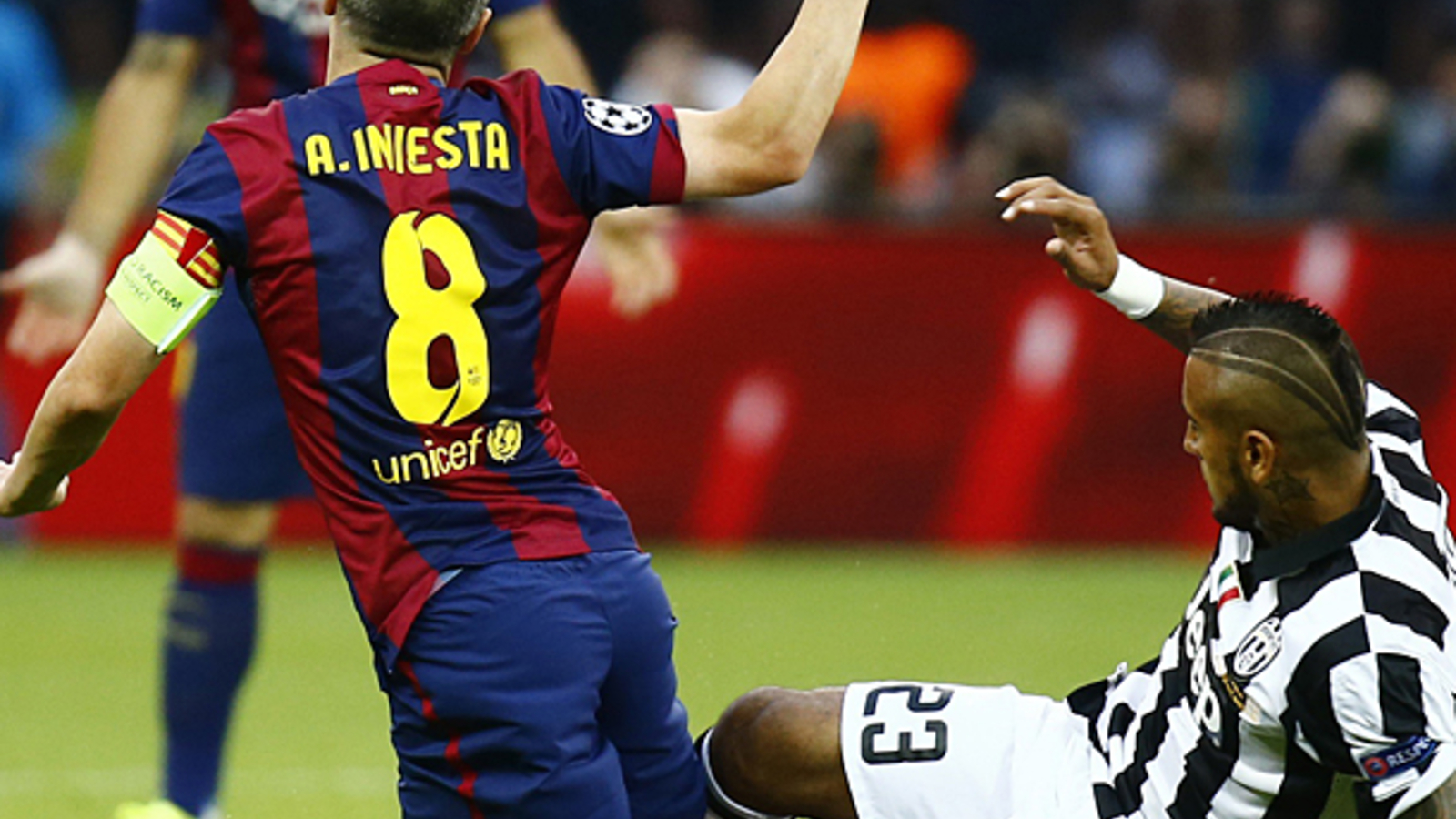 Die Bilder vom CL-Finale Juve - Barca