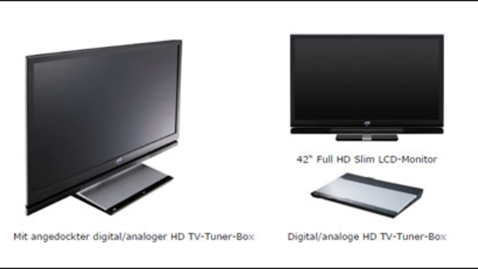 Erster LCD mit HDTV-Tuner!