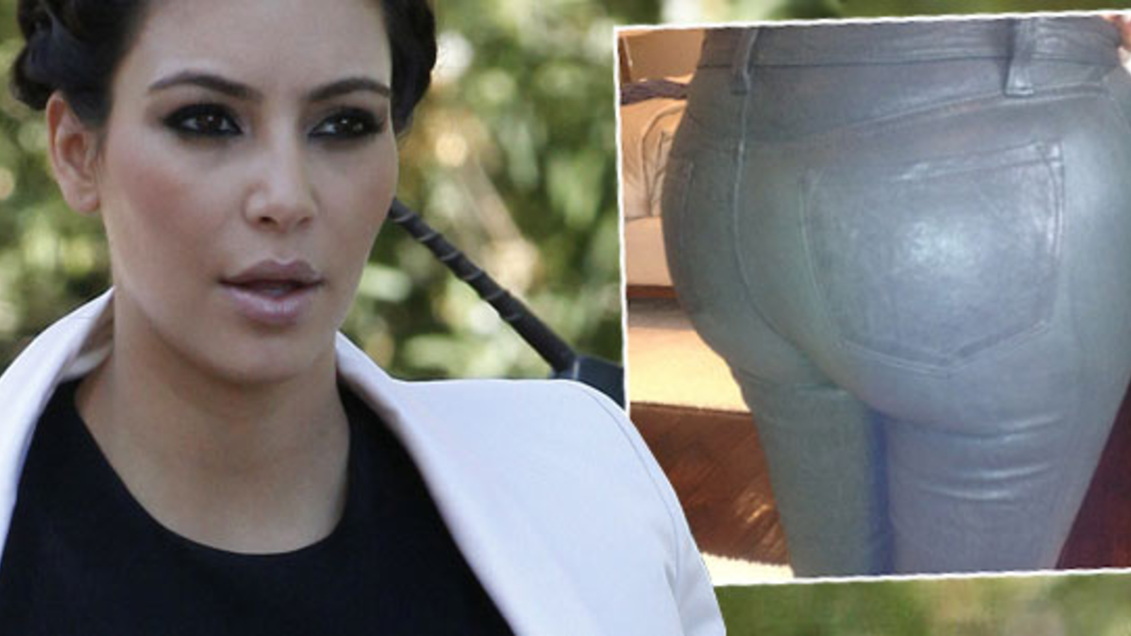 Kim Kardashian: "Hilfe! Mein Hintern ist zu groß"