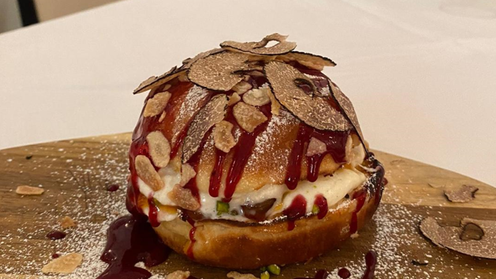 Nobel-Italiener bietet Trüffel-Krapfen an