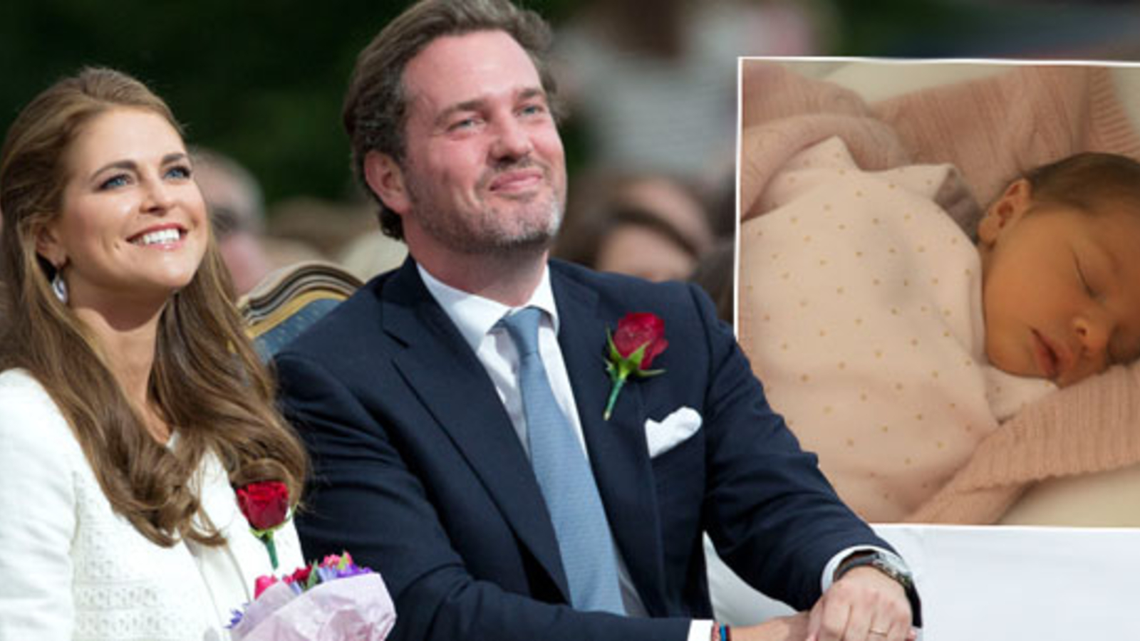 Prinzessin Madeleine: Baby Leonores Taufe am Hochzeitstag